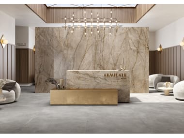 CANOVA LASTRE Porcelain stoneware wall/floor tiles with marble effect ...