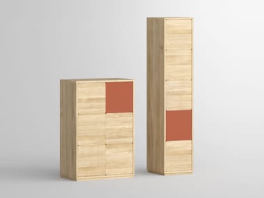 CAVUS | Highboard Solid wood highboard with doors By Vitamin Design ...
