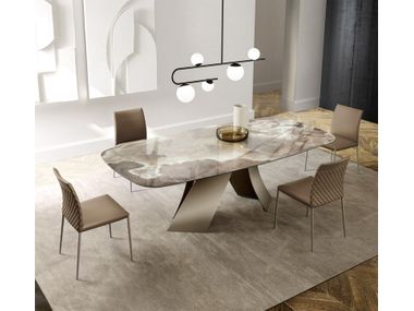 TWIST Rectangular ceramic table By EFORMA | design Moom