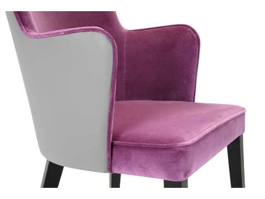 PAT | Chair with armrests Pat Collection By Domingo Salotti