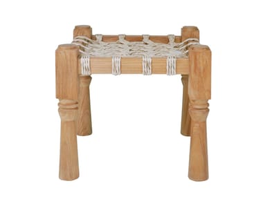 CHARPAI | Rope stool By Il Giardino di Legno design CIPIUELLE
