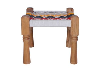 CHARPAI | Rope stool By Il Giardino di Legno design CIPIUELLE