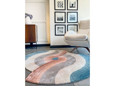 CIRCLE | Round rug By Loominology