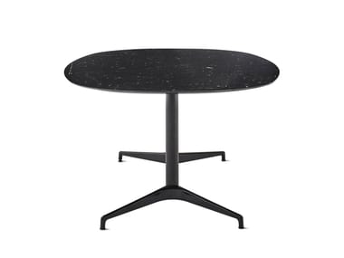 Oval meeting table with cable management CIVIC | Meeting table Civic ...