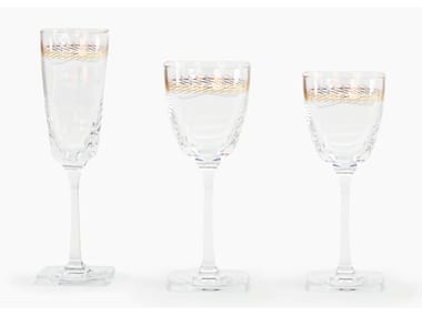 CRYSTAL Water crystal glasses set By Tonino Lamborghini Casa