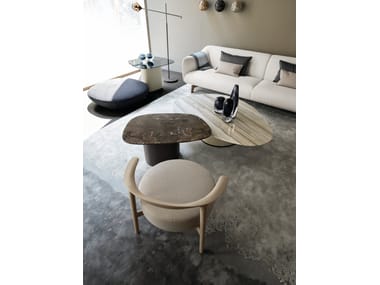 DRIVE Sectional fabric sofa By Giorgetti | design Carlo Colombo