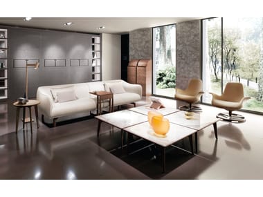 DRIVE Sectional fabric sofa By Giorgetti | design Carlo Colombo