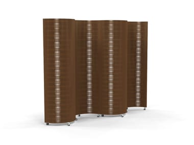 JANUS Partition Wall Wooden office screen By dukta