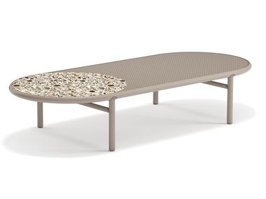 BARLA Low aluminium garden side table By YAAZ | design angelettiruzza ...