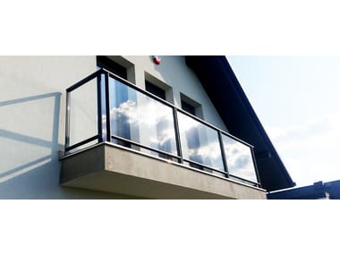 EASY ALU Aluminium parapet By Q-RAILING ITALIA