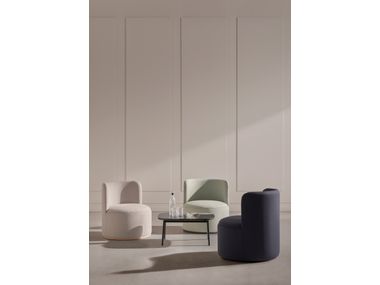 MANT Fabric easy chair By Blasco&Vila | design Pablo Gironés