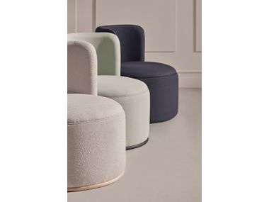 MANT Fabric easy chair By Blasco&Vila | design Pablo Gironés