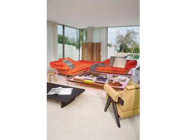 ESOSOFT | Glass coffee table By Cassina design Antonio Citterio