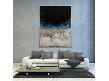 Gemälde aus Holz Electric Blue Kollektion Javier Torres By NOVOCUADRO ...