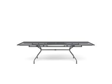 ATHENA Extending steel garden table By Emu