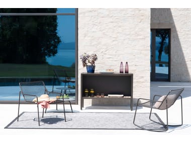 CAMALEON Galvanized plate garden cabinet By Emu