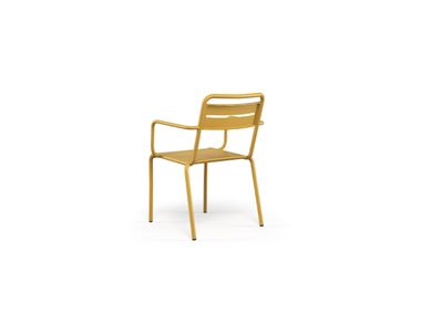 STAR Aluminium garden chair with armrests By Emu