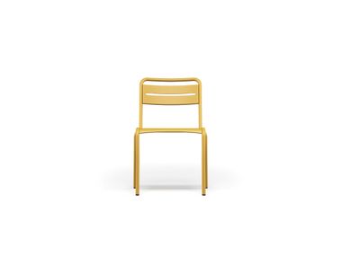 STAR Stackable steel garden chair By Emu