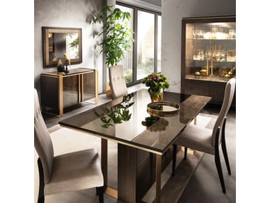 ESSENZA Rectangular framed wooden mirror By ADORA