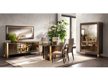 ESSENZA Rectangular framed wooden mirror By ADORA