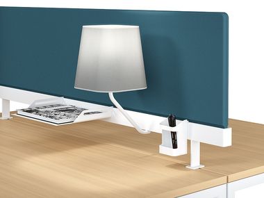 NEW PORT | Glass workstation screen New Port Collection By Manade