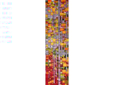 MODERNIST STAINED-GLASS RUNNER 1 Rug By Zollanvari