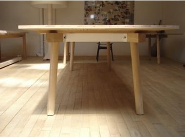 FIX YOUR TABLE | Rectangular table By Moca design Philippe Allaeys