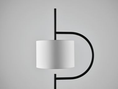 DETOUR LED floor lamp with dimmer By Wittmann | design Nendo