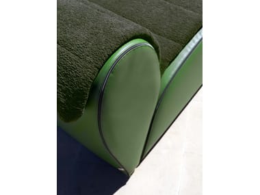 FLORA Modular fabric garden sofa By Flou | design Ilenia Viscardi