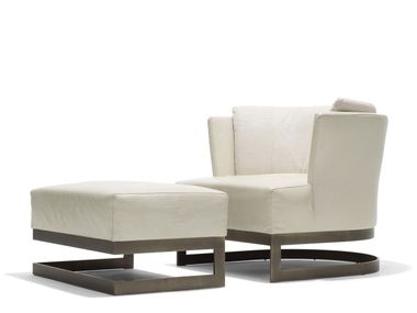 CERVINO Leather pouf / footstool By Linteloo | design Marcel Wolterinck
