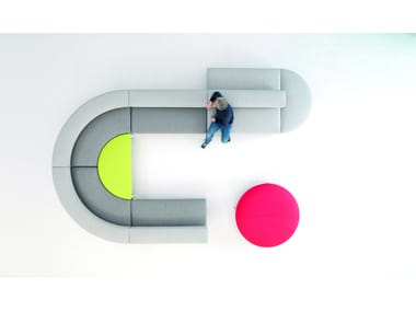 FREEFLOW | Pouf By Moroso design Gordon Guillaumier