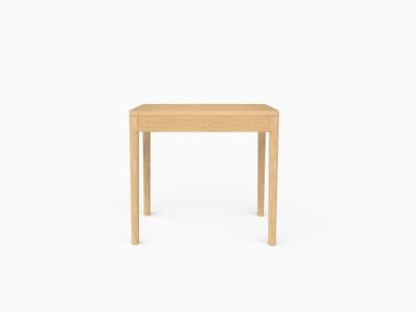 FRONT Rectangular oak console table with drawers By MOR DESIGN | design ...
