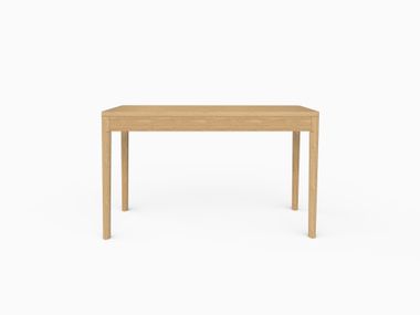 FRONT Rectangular oak console table with drawers By MOR DESIGN | design ...
