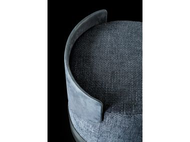 GELLY Round fabric pouf By Henge | design Massimo Castagna