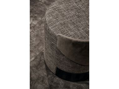 GELLY Round fabric pouf By Henge | design Massimo Castagna