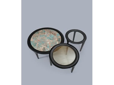 Round coffee table GODOT By Borzalino design Andrea Andretta