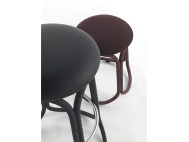 GRES Low rattan stool By EXPORMIM | design Gonzalo Milà, Miguel Milà