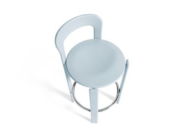 REY High beech stool with footrest By Hay | design Bruno Rey