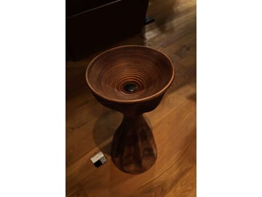 HORUS | Okumè washbasin By Rapsel design Gianmarco Toscano