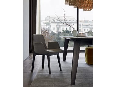 HOWARD | Tavolo in marmo By Poliform design Jean-Marie Massaud