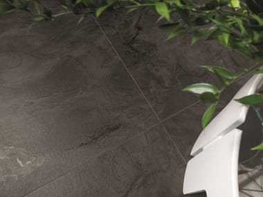 Pavimento/rivestimento in gres porcellanato effetto pietra INNER CLIFF By Ceramiche Caesar