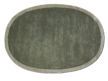 IN TOUCH | Oval rug Solid-color oval fabric rug By Cassina
