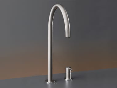 3 hole stainless steel kitchen mixer tap with pull out spray INNOVO 83 ...