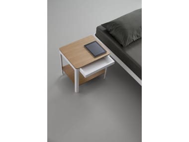 ALU MIN BEDSIDE Bedside table By isOnAir