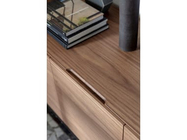 KANTO | Walnut sideboard Twenty Collection By Porada design David Dolcini
