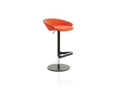 KARL Swivel height-adjustable fabric office stool By FREZZA | design ...
