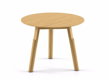 Round solid wood table KAYAK TABLE - 04A Kayak Collection By Alias ...
