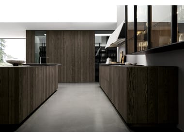 FLOAT | Kitchen with island Float Collection By MODULNOVA
