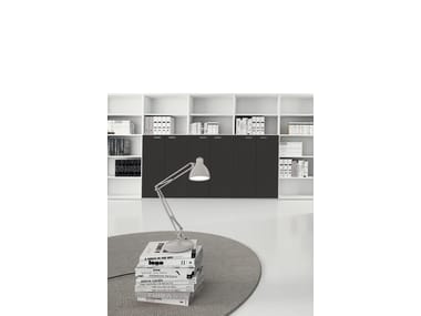 UNIVERSAL STORAGES Melamine office storage unit / office shelving By ...