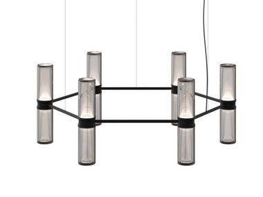 ZEPHYR R LED metal pendant lamp By Artemide | design Carlo Colombo